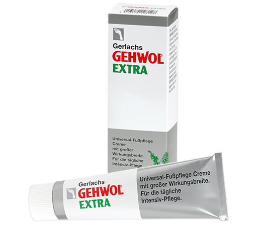 Крем за крака Gehwol Extra, с широкоспектърна ефикасност, туба 75 мл